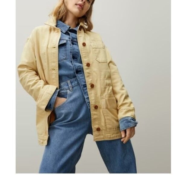 Everlane | Jackets & Coats | Everlane The Cinchable Chore Jacket In ...